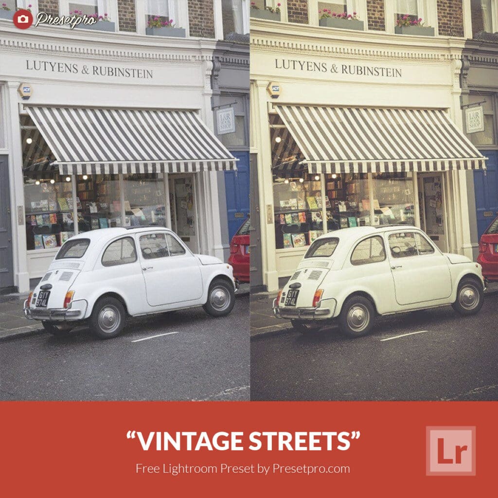 Free Lightroom Preset | Vintage City - Presetpro.com Free Lightroom Preset | Vintage City - Presetpro.com